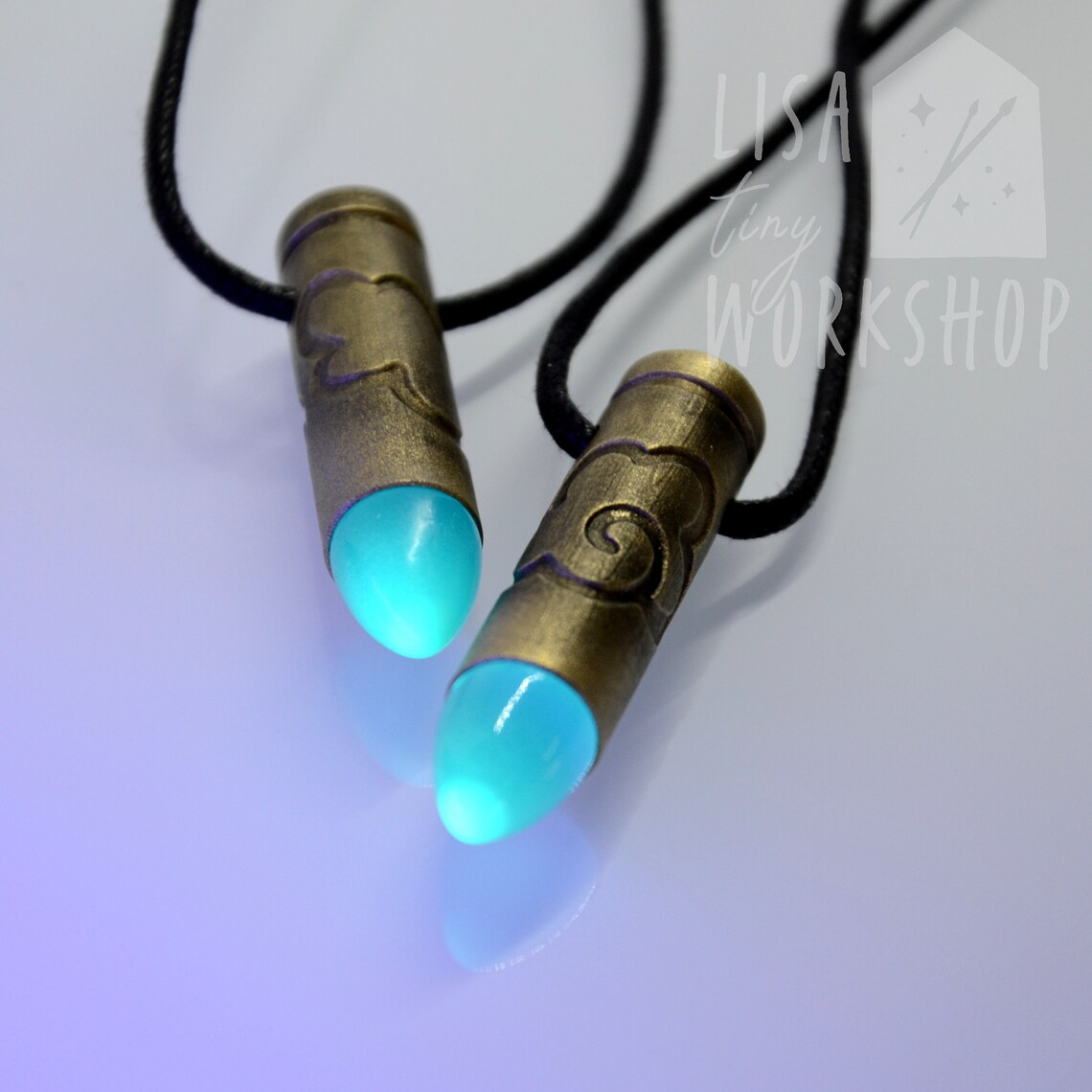 Jinx Bullet Cosplay Necklace Fluo - Etsy UK
