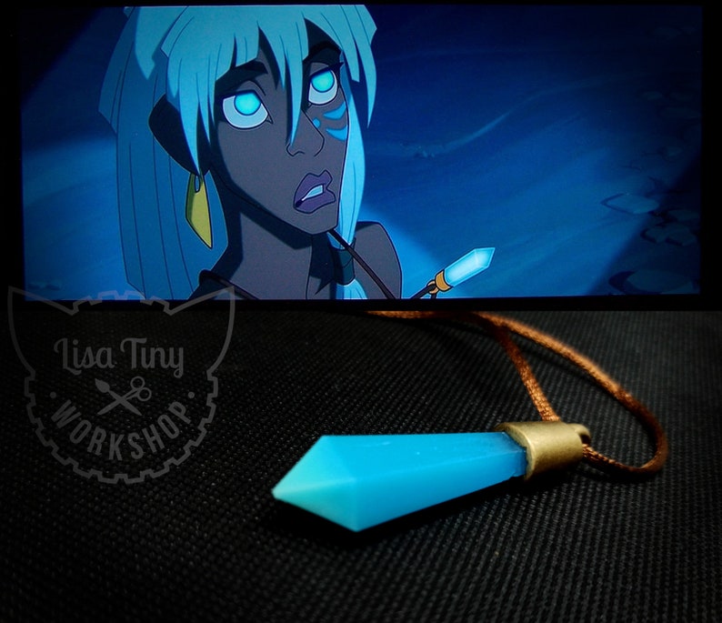 Kida Atlantis Necklace Crystal | Etsy