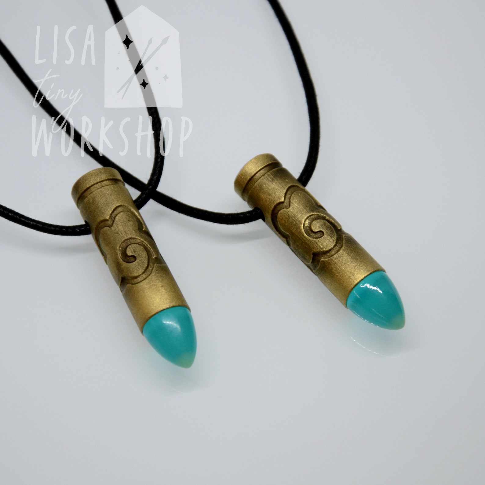 Jinx Bullet Cosplay Necklace Fluo - Etsy UK
