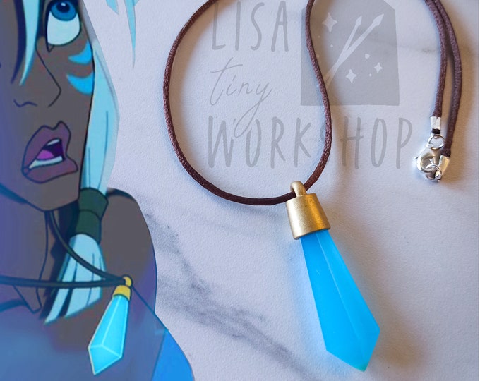 Kida Atlantis Necklace Crystal - Etsy