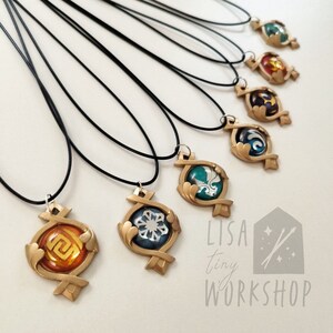 NEW Fontaine Characters Charm Vision Necklace - Etsy