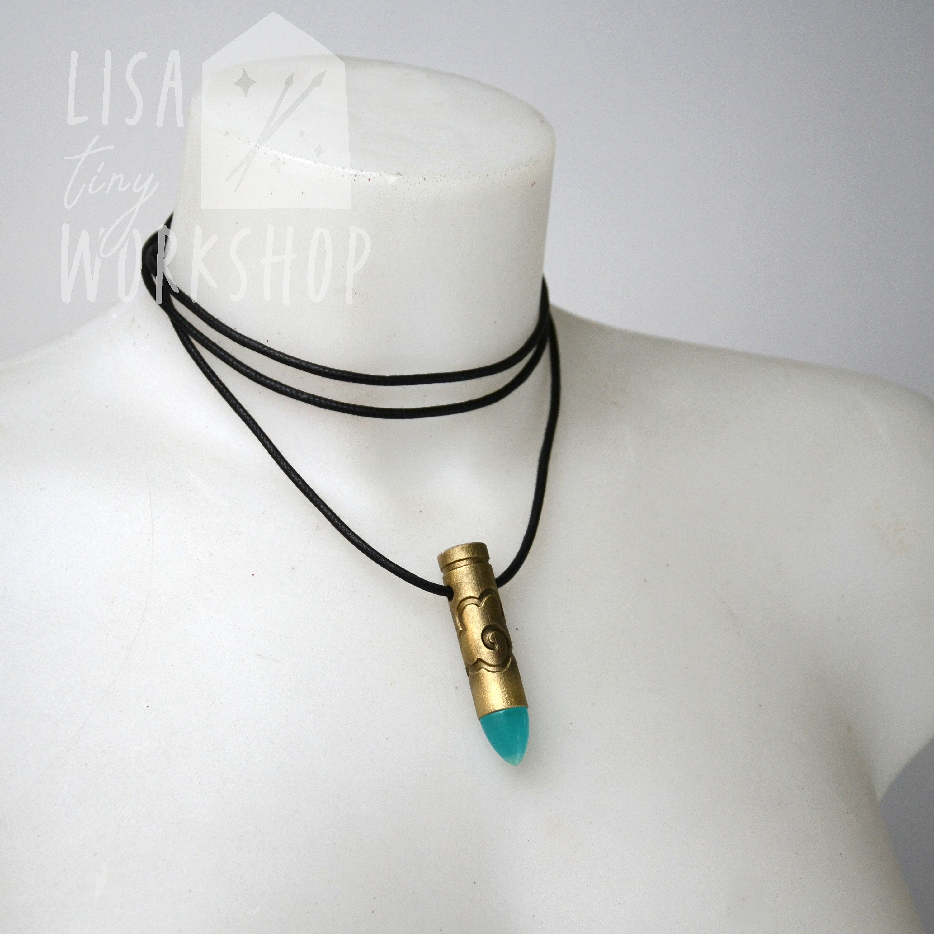 Jinx Bullet Cosplay Necklace Fluo - Etsy UK