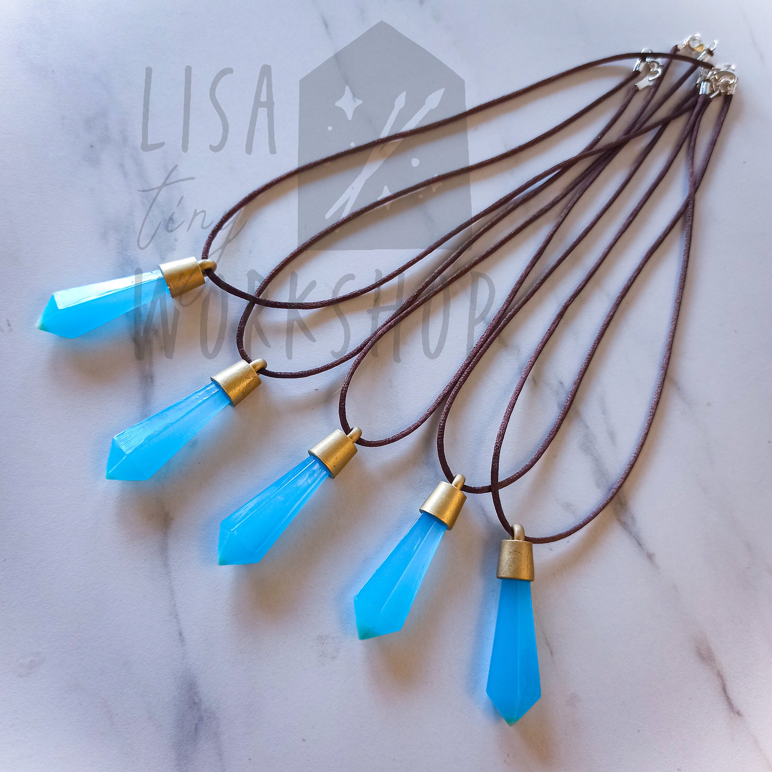 Kida Atlantis Necklace Crystal - Etsy