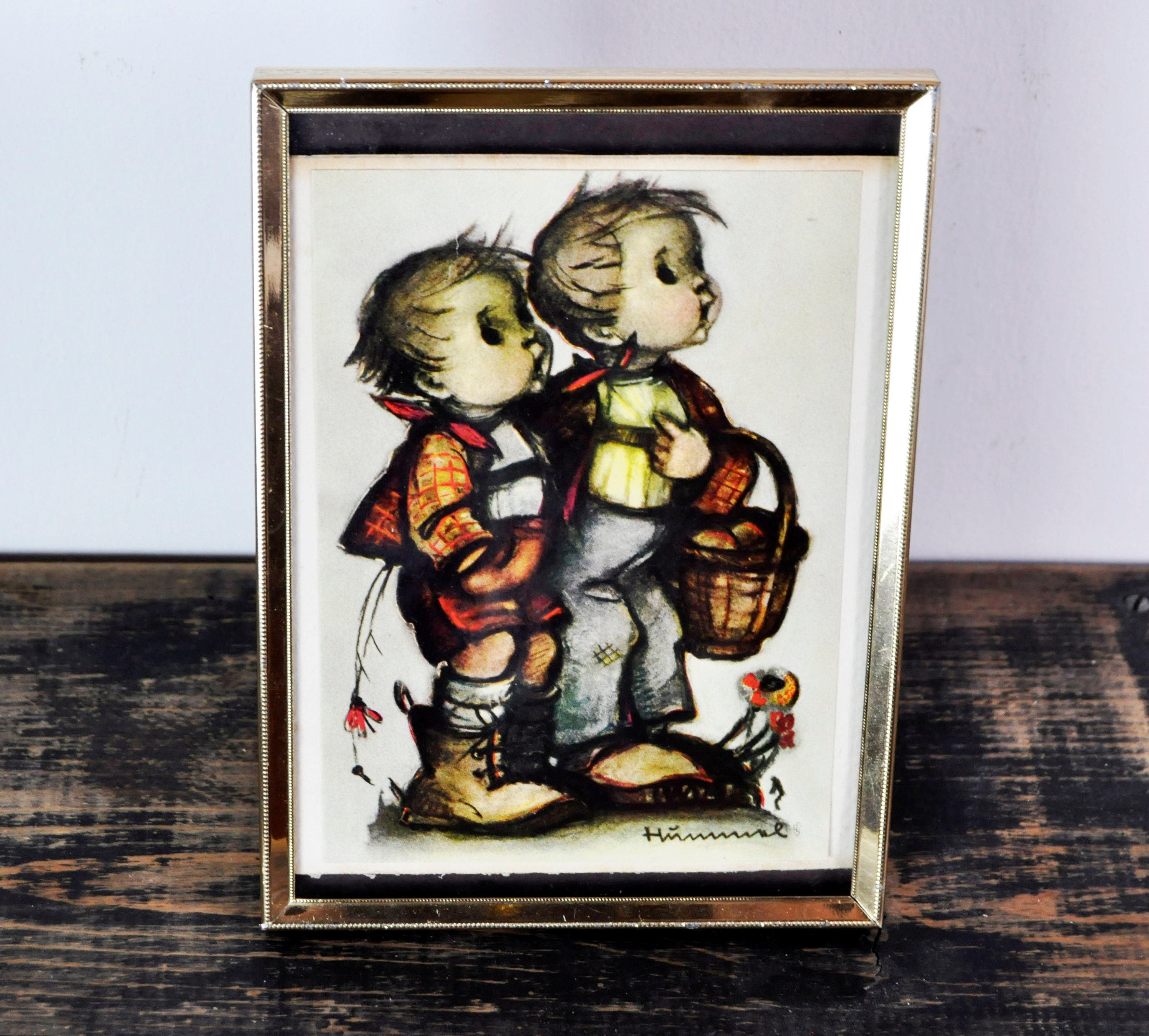 Vintage M.I. Hummel Post Card ~ Gratulanten I ~ Printed in Germany - Etsy