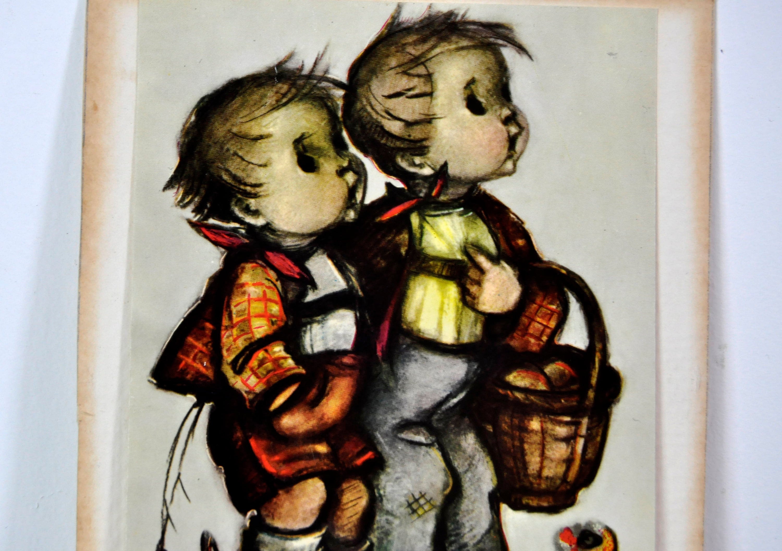 Vintage M.I. Hummel Post Card ~ Gratulanten I ~ Printed in Germany - Etsy