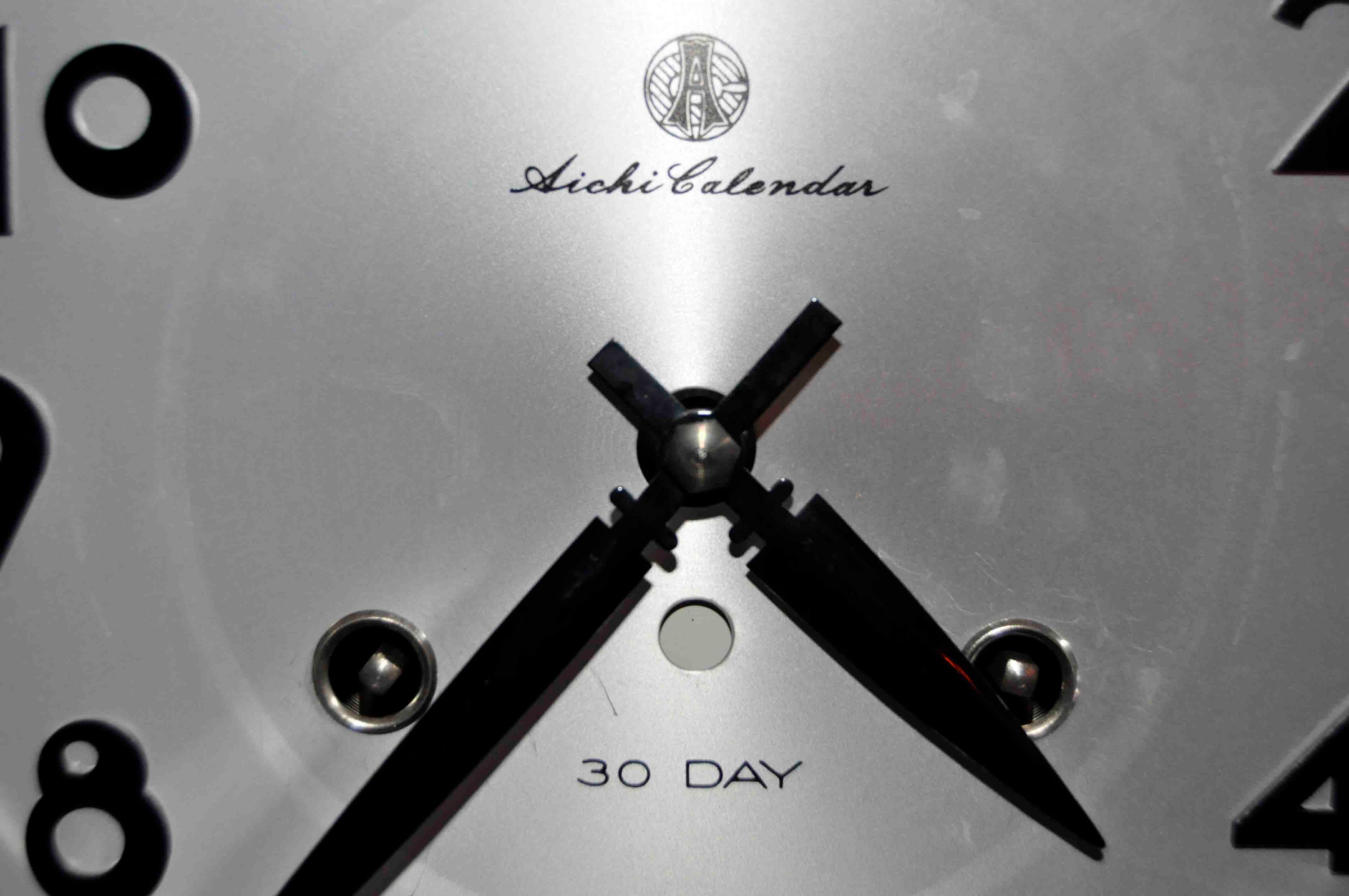 Vintage Aichi Tokei Denki K.k. Japan 30 Day Wall Clock - Etsy