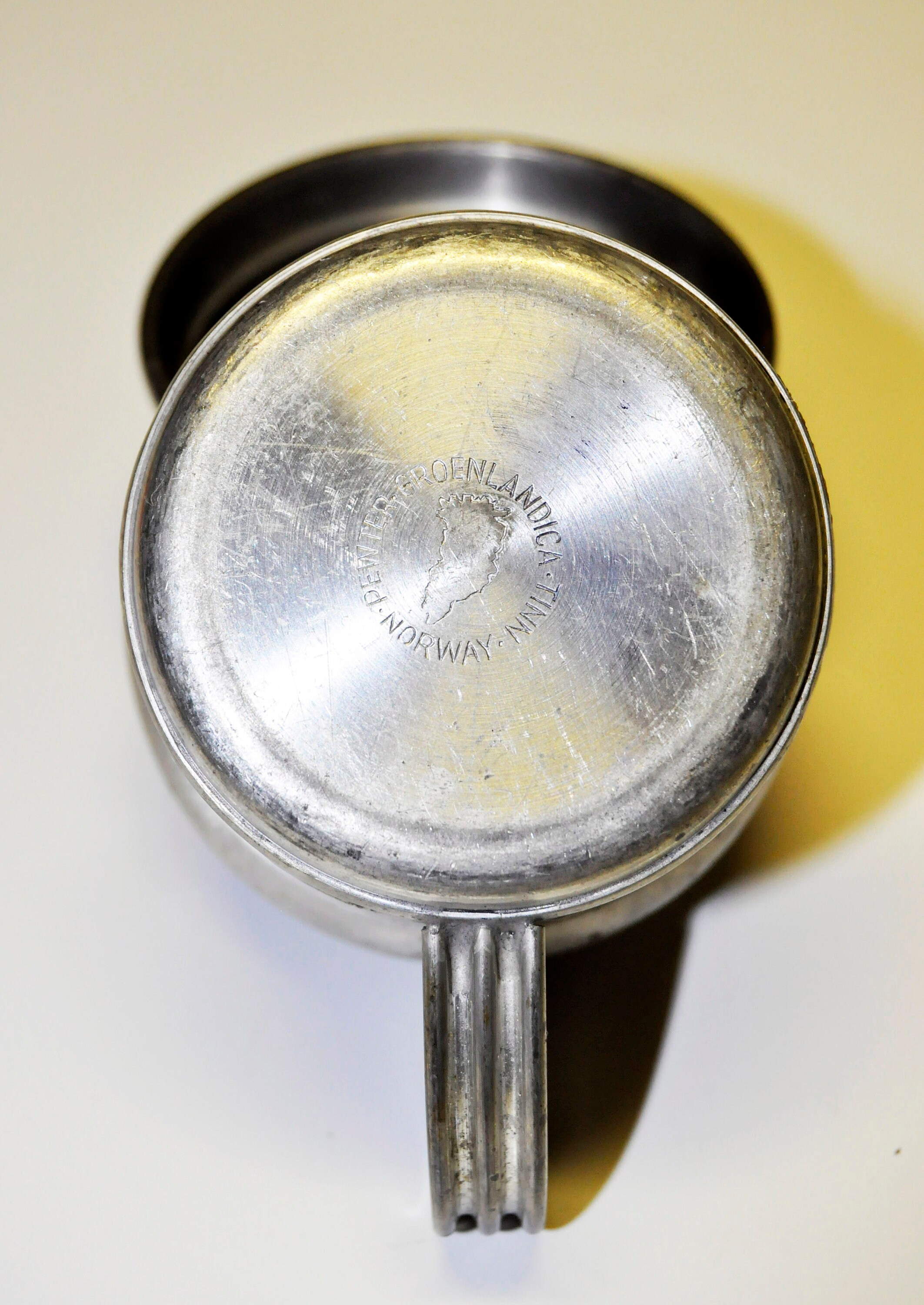 Groenlandica Norway Tinn Pewter Set W 3-D Sailing-fishing-hunting ...