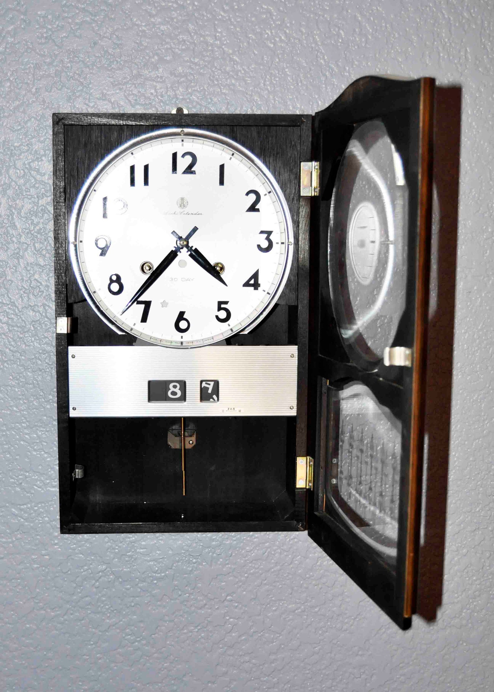 Vintage Aichi Tokei Denki K.k. Japan 30 Day Wall Clock - Etsy