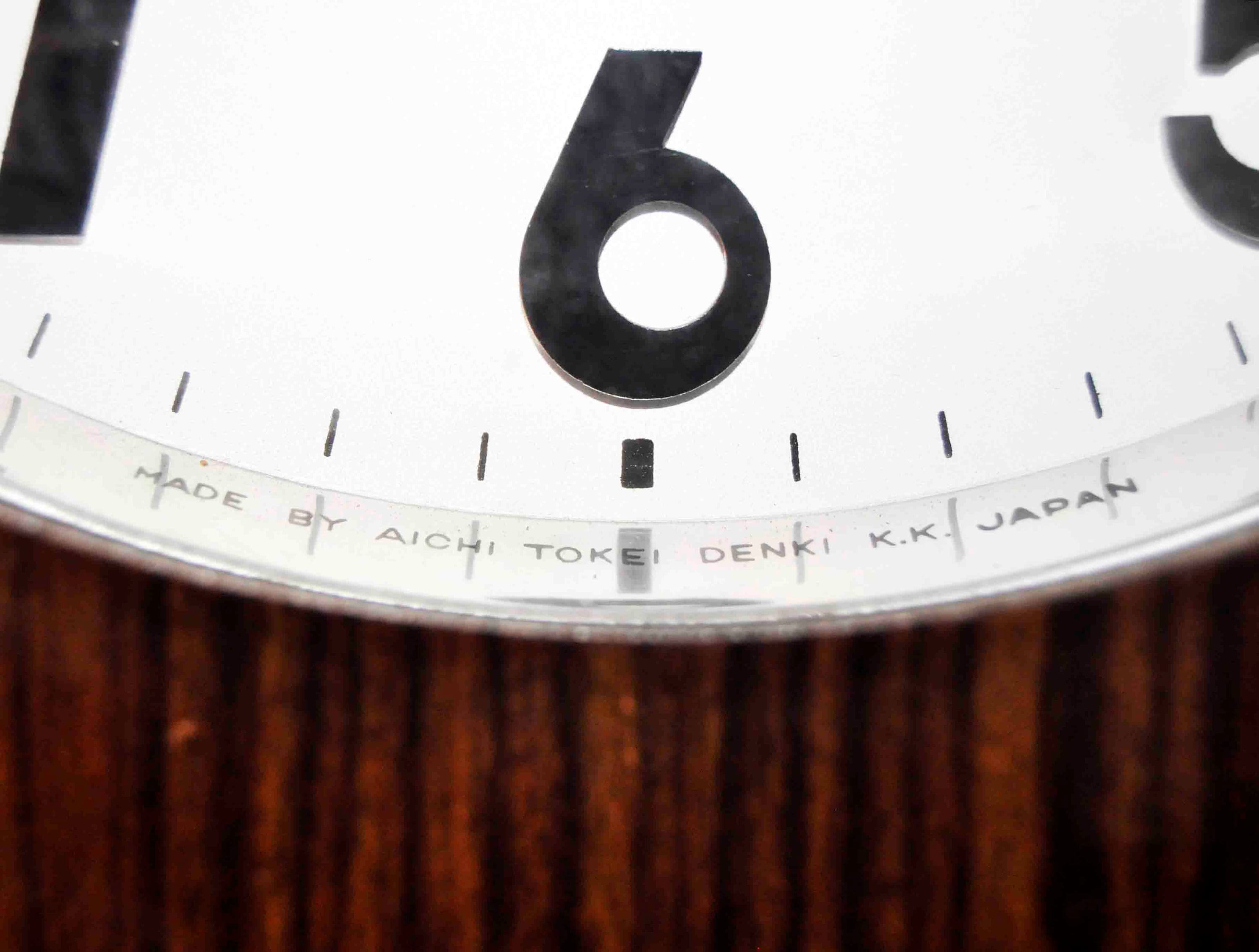 Vintage Aichi Tokei Denki K.k. Japan 30 Day Wall Clock - Etsy UK