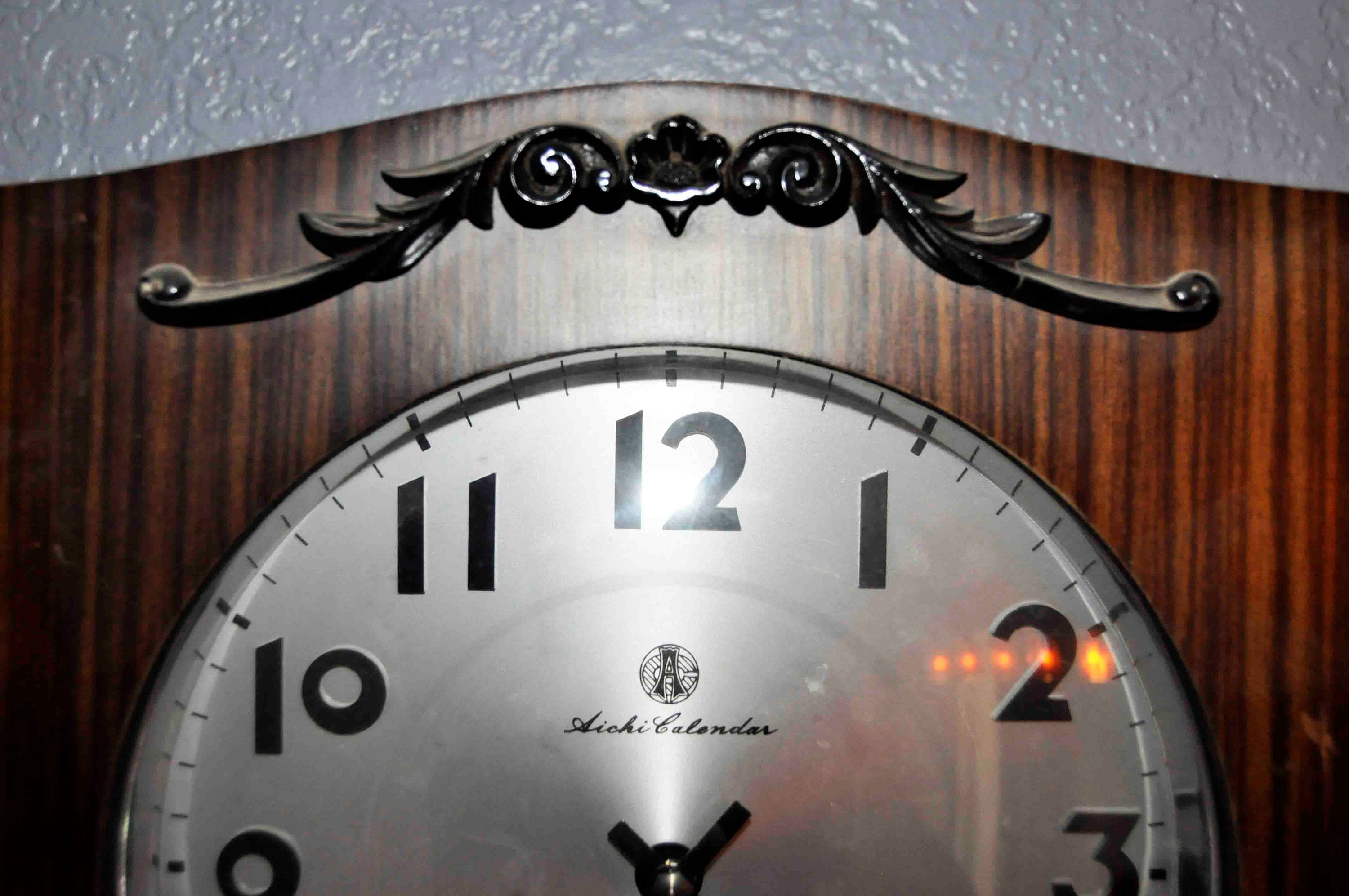 Vintage Aichi Tokei Denki K.k. Japan 30 Day Wall Clock - Etsy