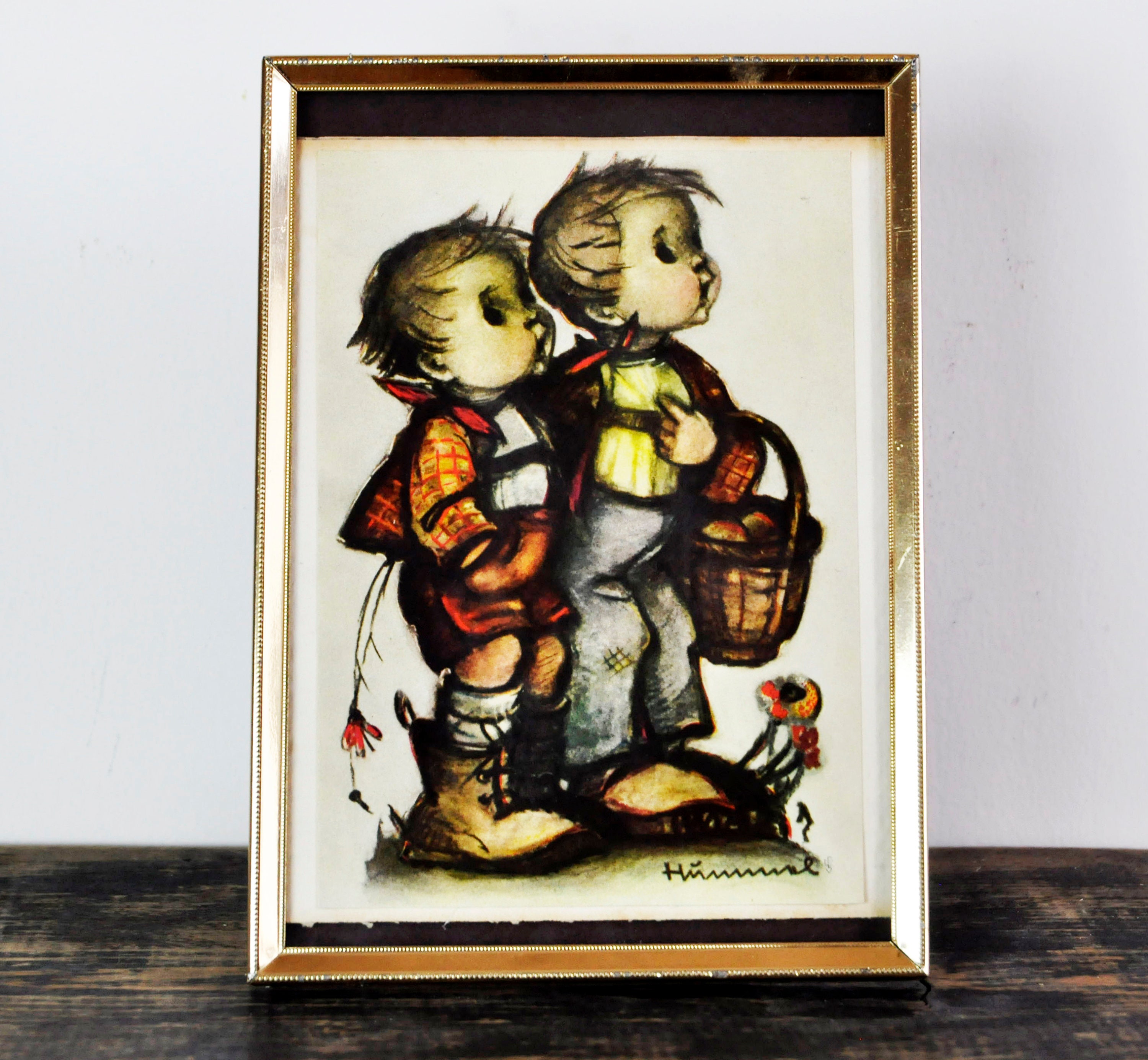 Vintage M.I. Hummel Post Card ~ Gratulanten I ~ Printed in Germany - Etsy