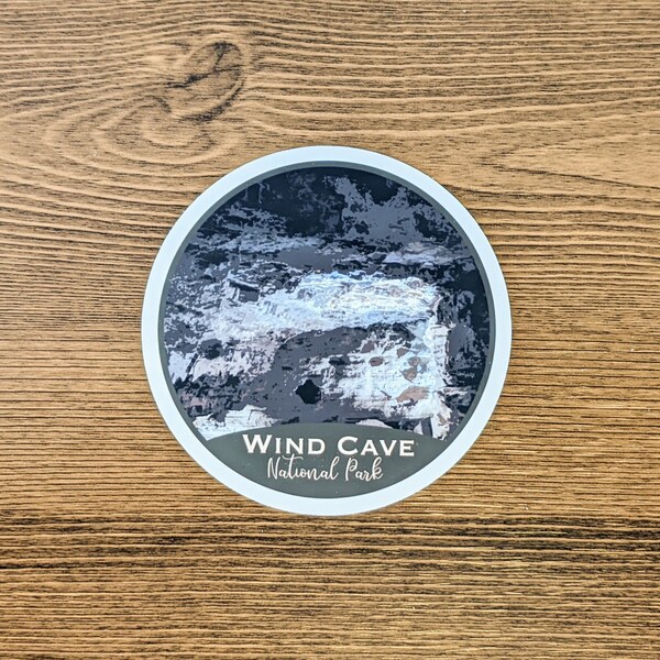 Wind Cave National Park Sticker - Etsy