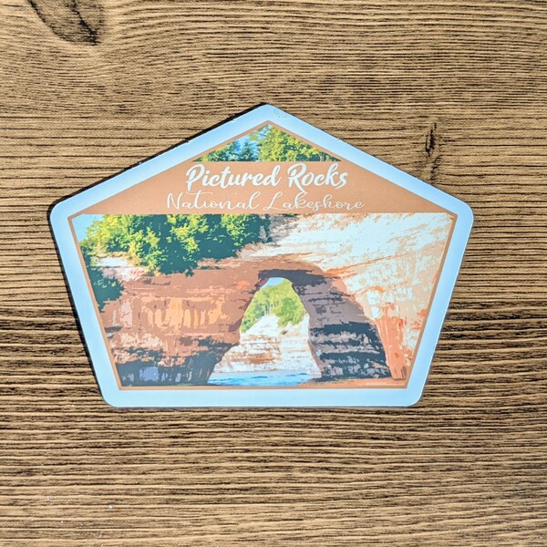 Pictured Rocks Pin - Etsy