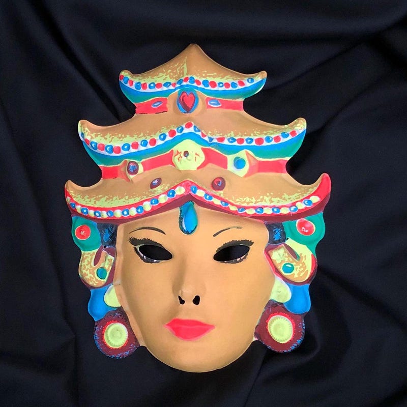 Princess Mask - Etsy