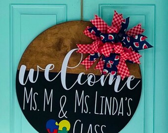 Classroom Door Sign - Etsy