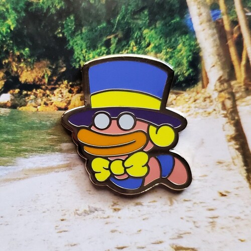 Chuck Quizmo Paper Mario 64 Enamel Pin - Etsy