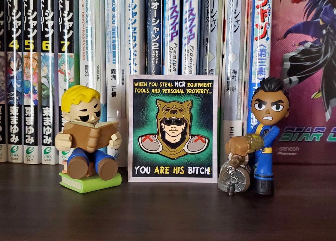 Fallout: New Vegas Vulpes Inculta Inspired Hard Enamel Pin - Etsy