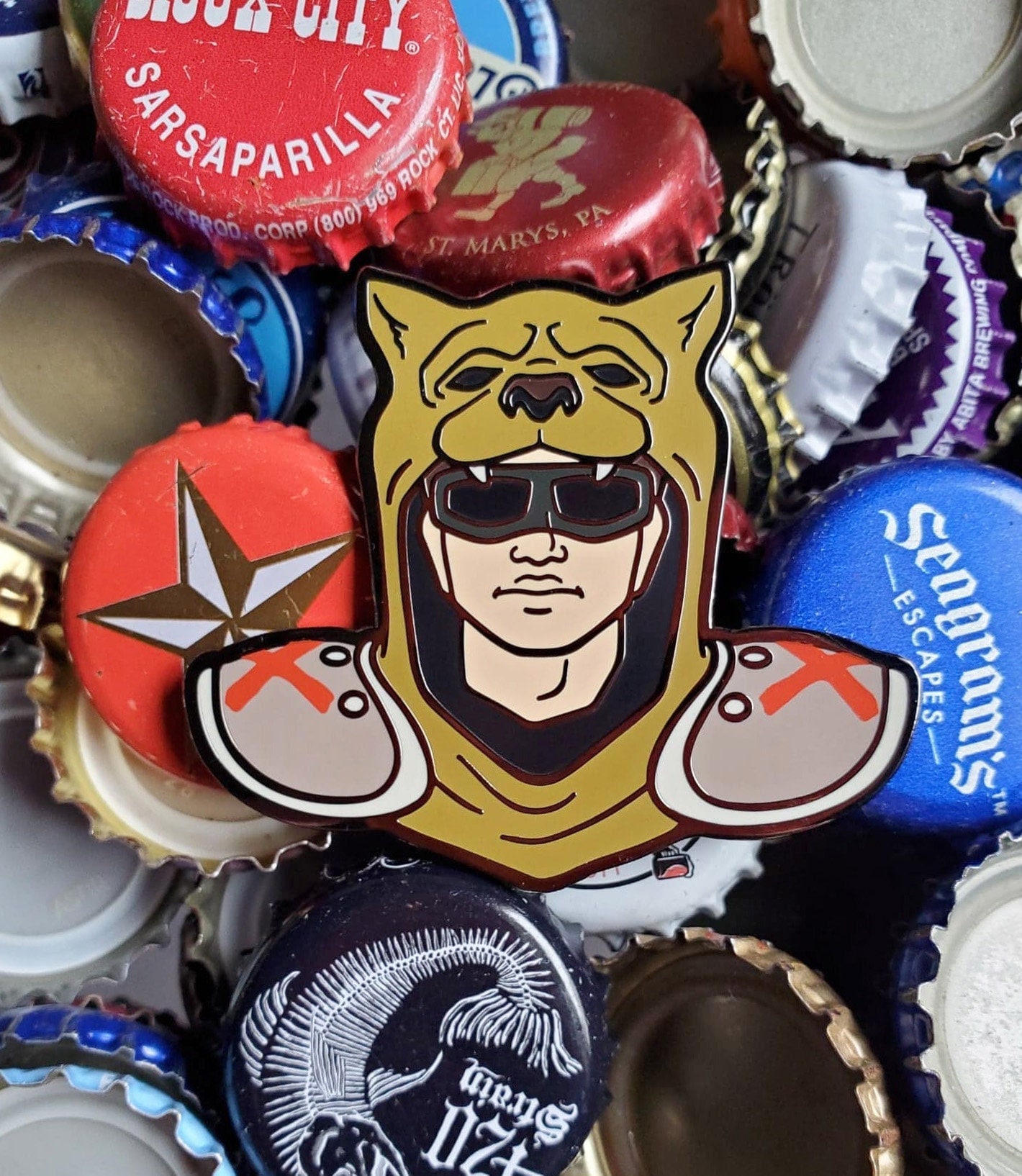 Fallout: New Vegas Vulpes Inculta Inspired Hard Enamel Pin - Etsy