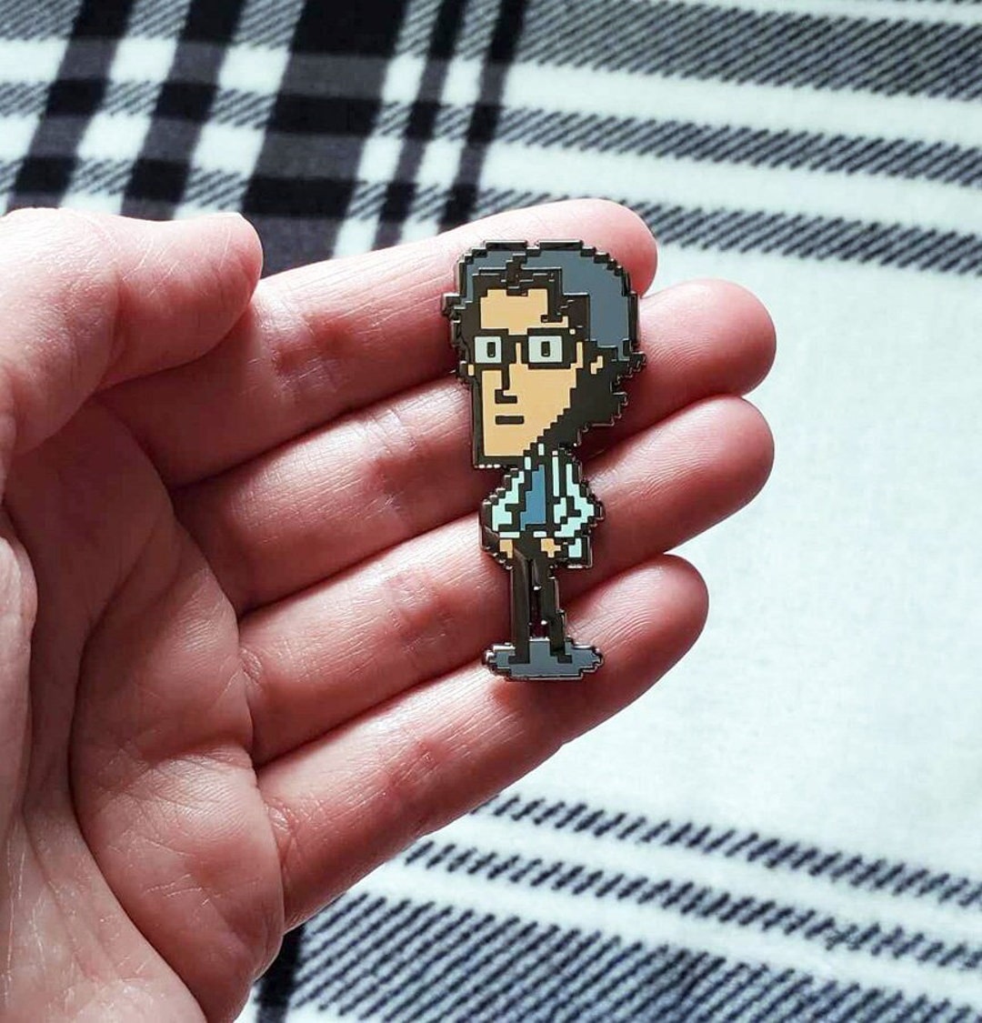 Metal Gear Solid - Otacon Inspired Hard Enamel Pin - Etsy