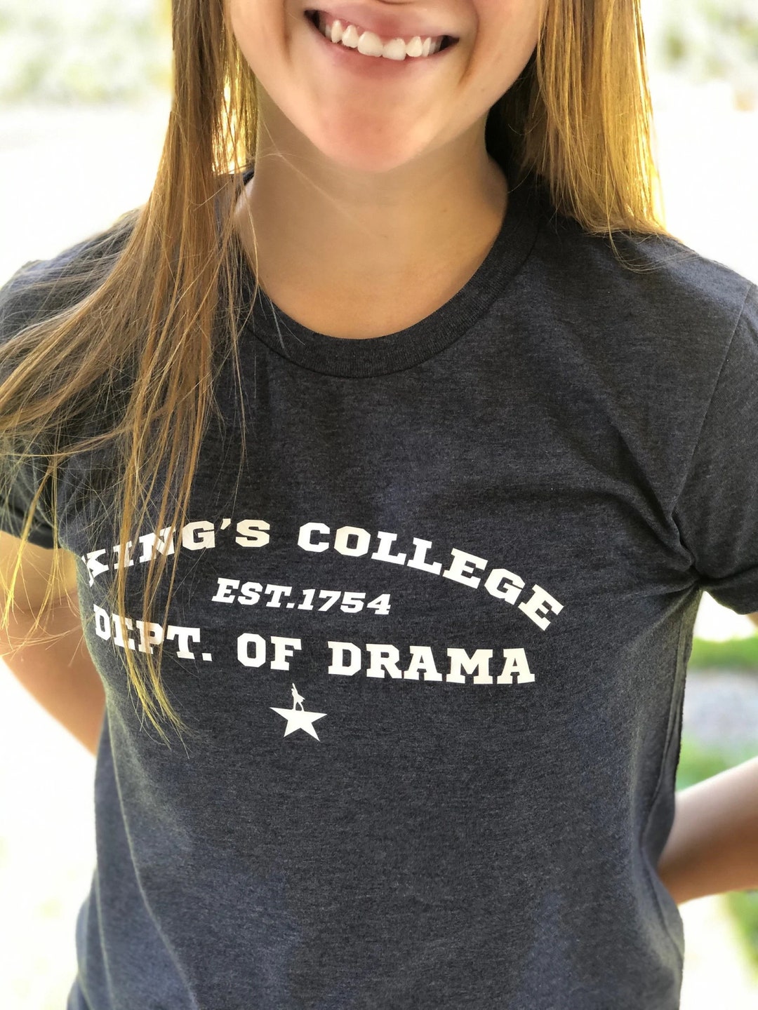 Kings College Dept of Drama - Tshirt Lin Manuel Tshirt Alexander ...