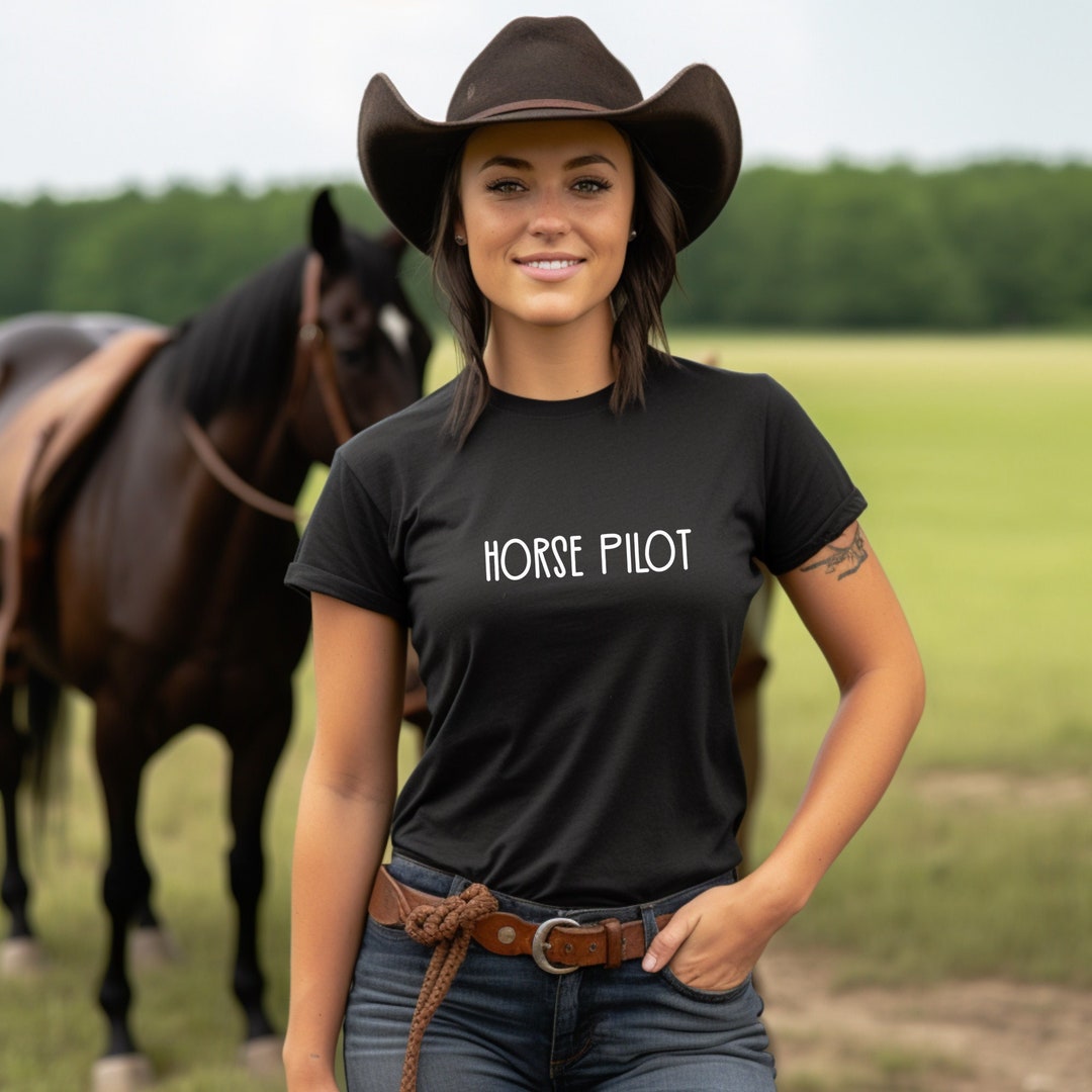 Horse Pilot - T-shirt Beautiful Horses Tshirt Horse Lovers T Shirt Teen ...