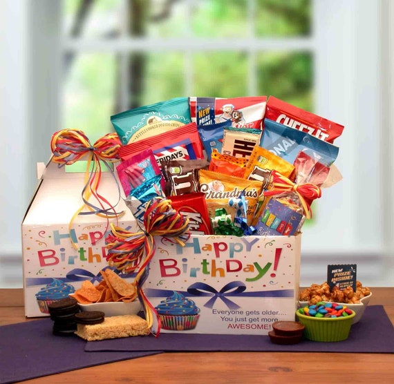 Happy Birthday Candy Gift Baskets