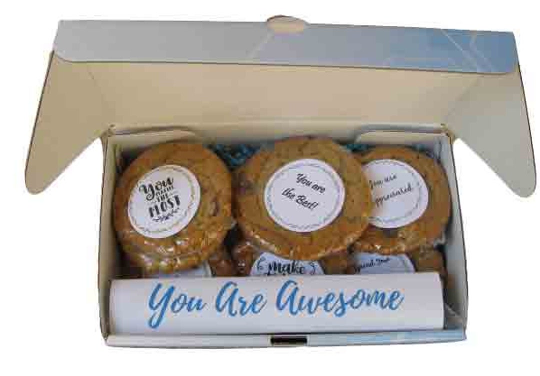 Inspirational Cookies, Encouragement Gift, Cookie Gift Box, Budget Gift ...