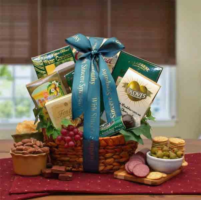 Sympathy Gift Basket, Bereavement Gift Basket, Condolence Gift Basket ...