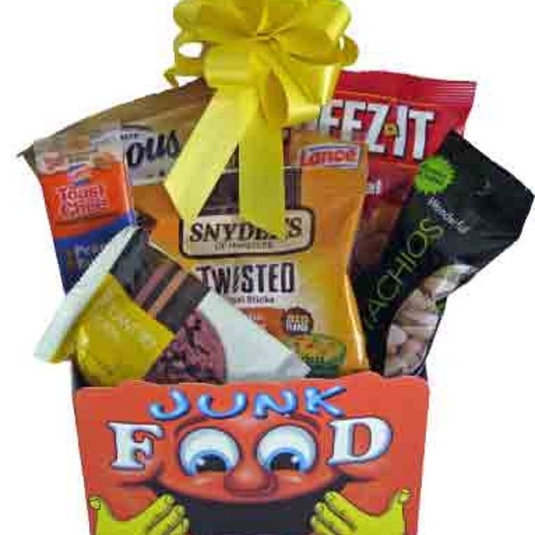 Junk Food Snack Box - Etsy