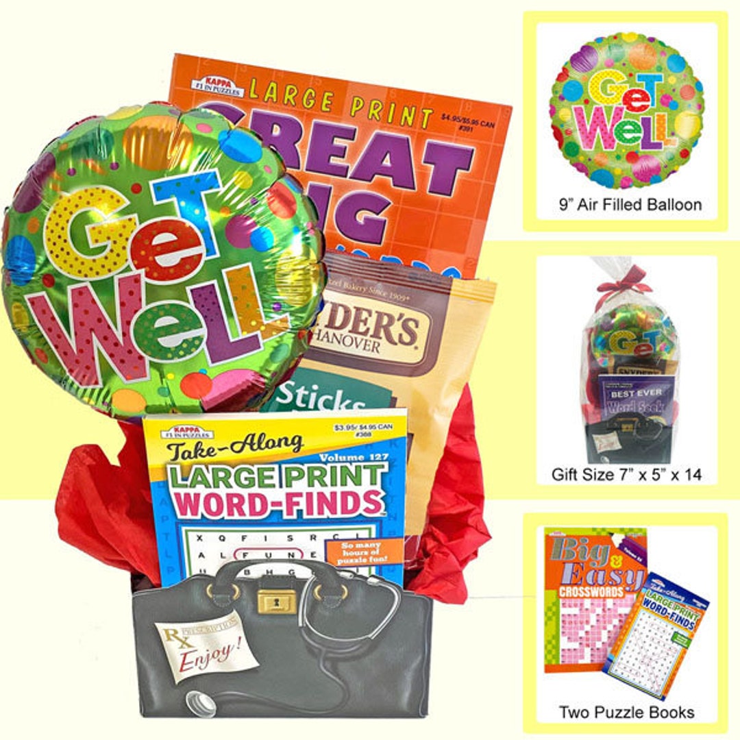 Get Well Gift Box for Man Get Well for Woman Get Well for - Etsy