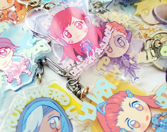 Overwatch Keychain Charm - Etsy Canada