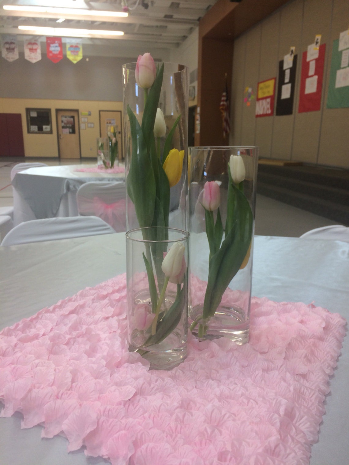 Rose Flower Petal Table Home or Wedding Centerpiece Custom - Etsy