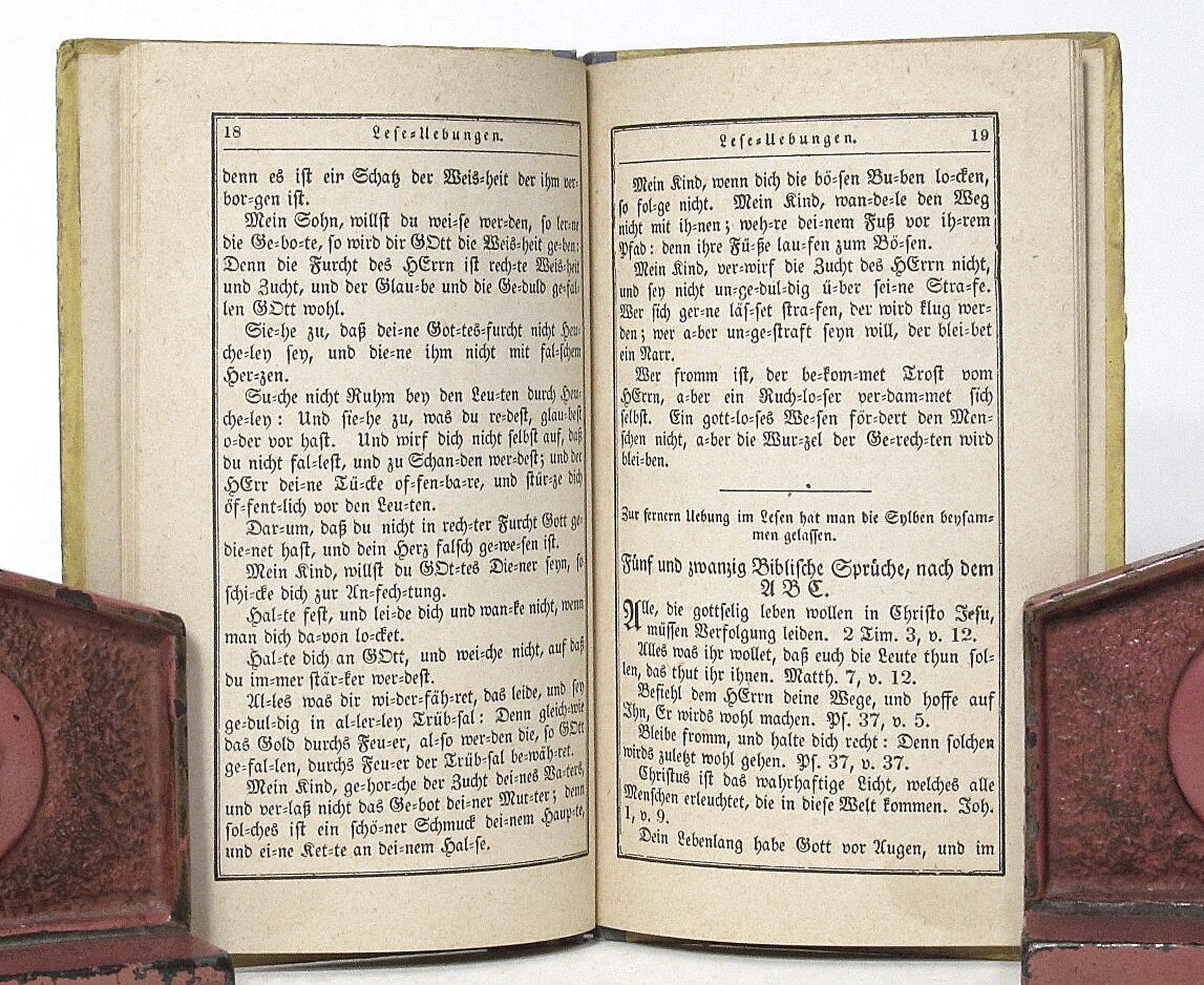 1800s PA GERMAN Child's ABC Book 'hoch-deutsches | Etsy