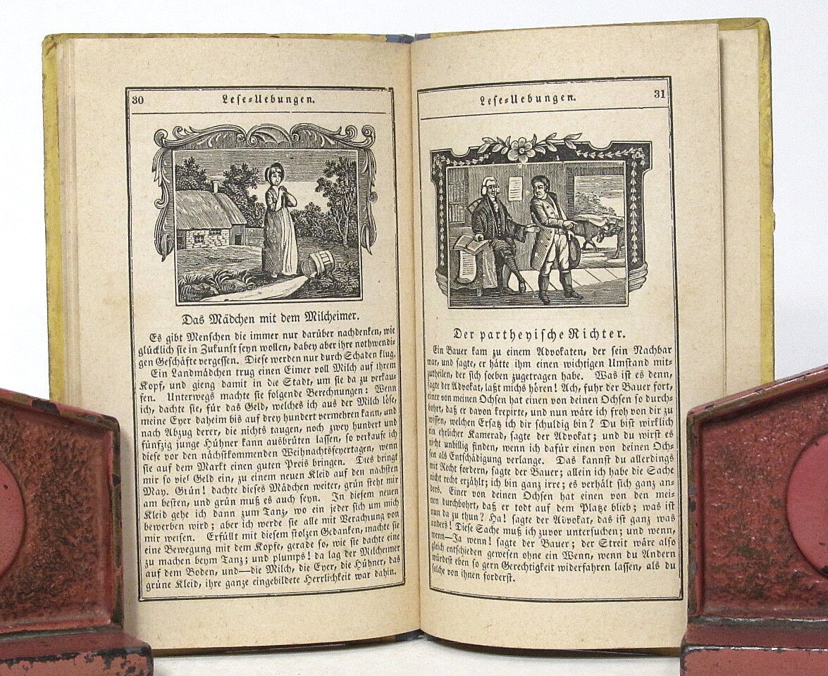 1800s PA GERMAN child's ABC book 'Hoch-Deutsches | Etsy