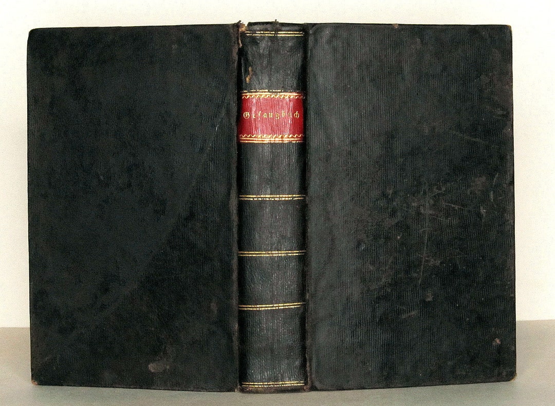 1813 - PA German - English Translation Starts "newly Arranged Hymn-book ...