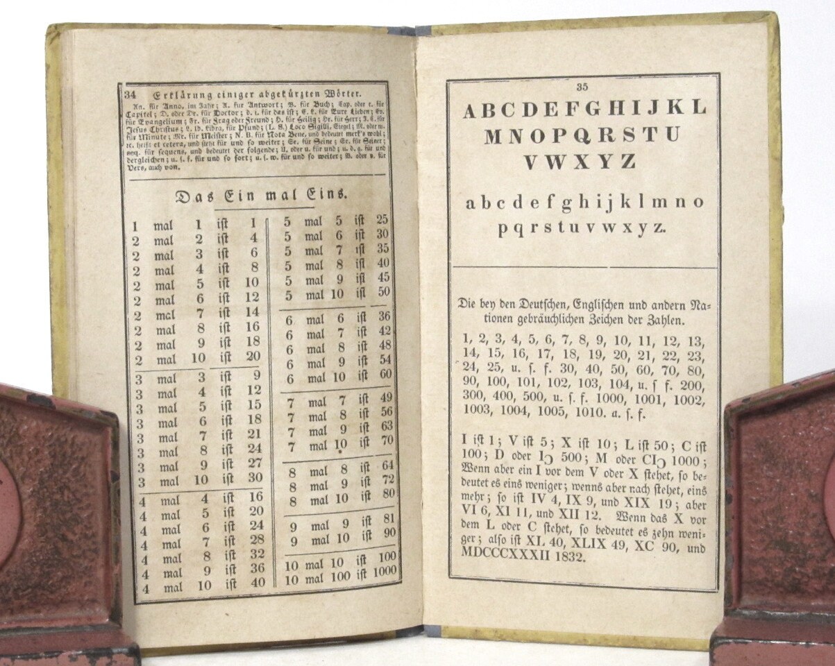 1800s PA GERMAN Child's ABC Book 'hoch-deutsches | Etsy