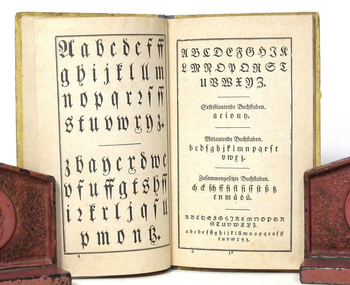 1800s PA GERMAN Child's ABC Book 'hoch-deutsches | Etsy