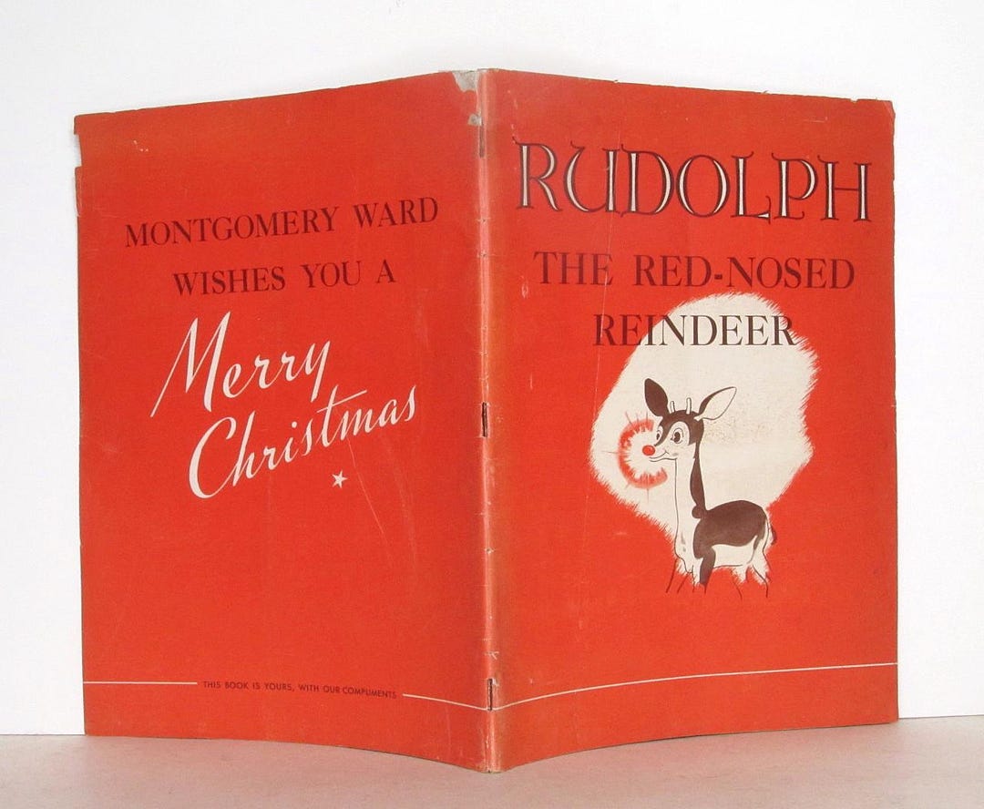 1939 Rudolph the Red-nosed Reindeer by Robert L. May RARE First Edition ...