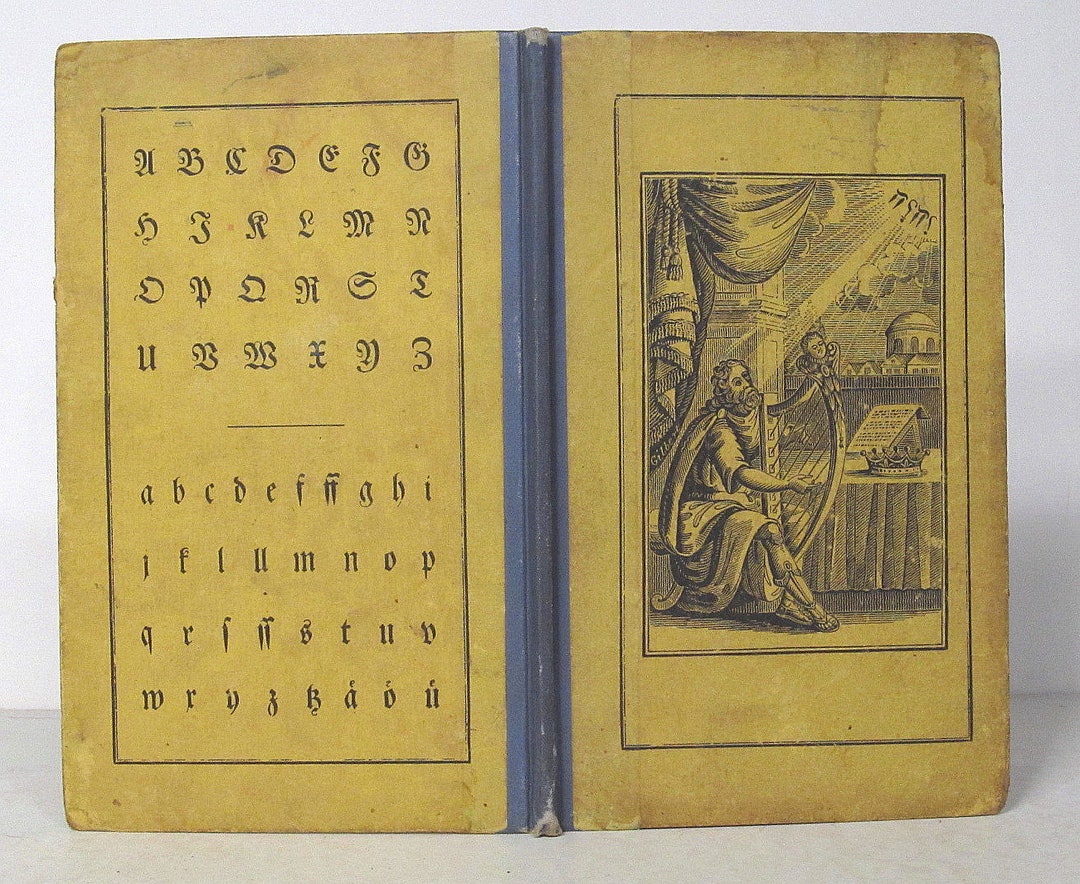 1800’s- PA GERMAN Child's ABC Book -'hoch-deutsches Reformirtes A B C ...