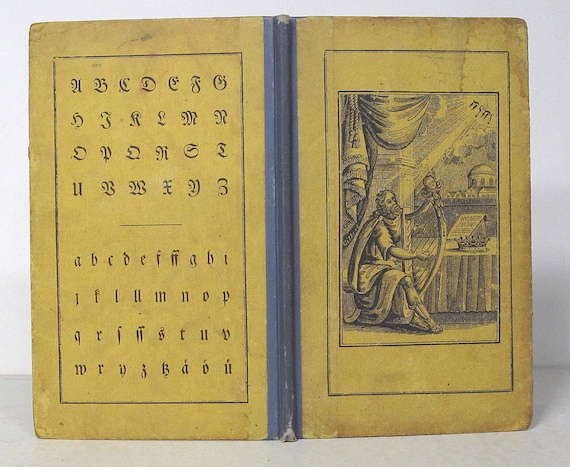 1800s PA GERMAN Child's ABC Book 'hoch-deutsches | Etsy