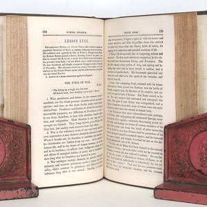 1855 - the School Reader - Fifth Book - Sanders Series - by Charles W ...