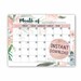WEEKLY MONTHLY MEAL Prep Calendars 3-in-1 Bundle Monthly - Etsy