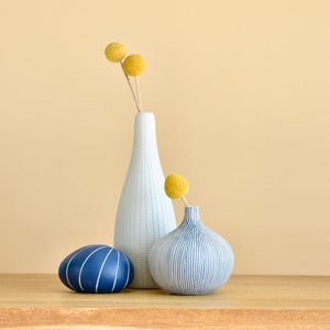 Tall Dash Modern Bud Vase White, Blue, Bronze - Etsy