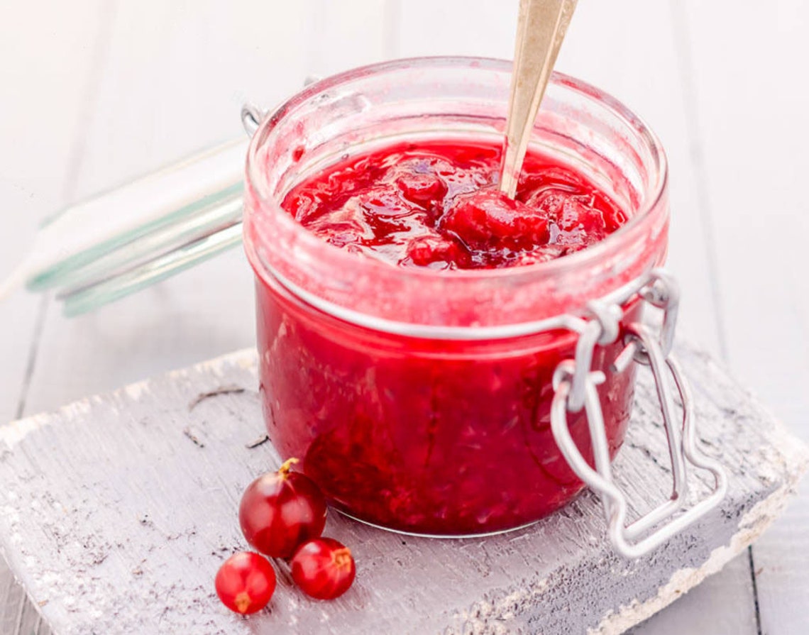 FRESH Home Made Red Gooseberry Jam All Natural Great for Gifts - Etsy
