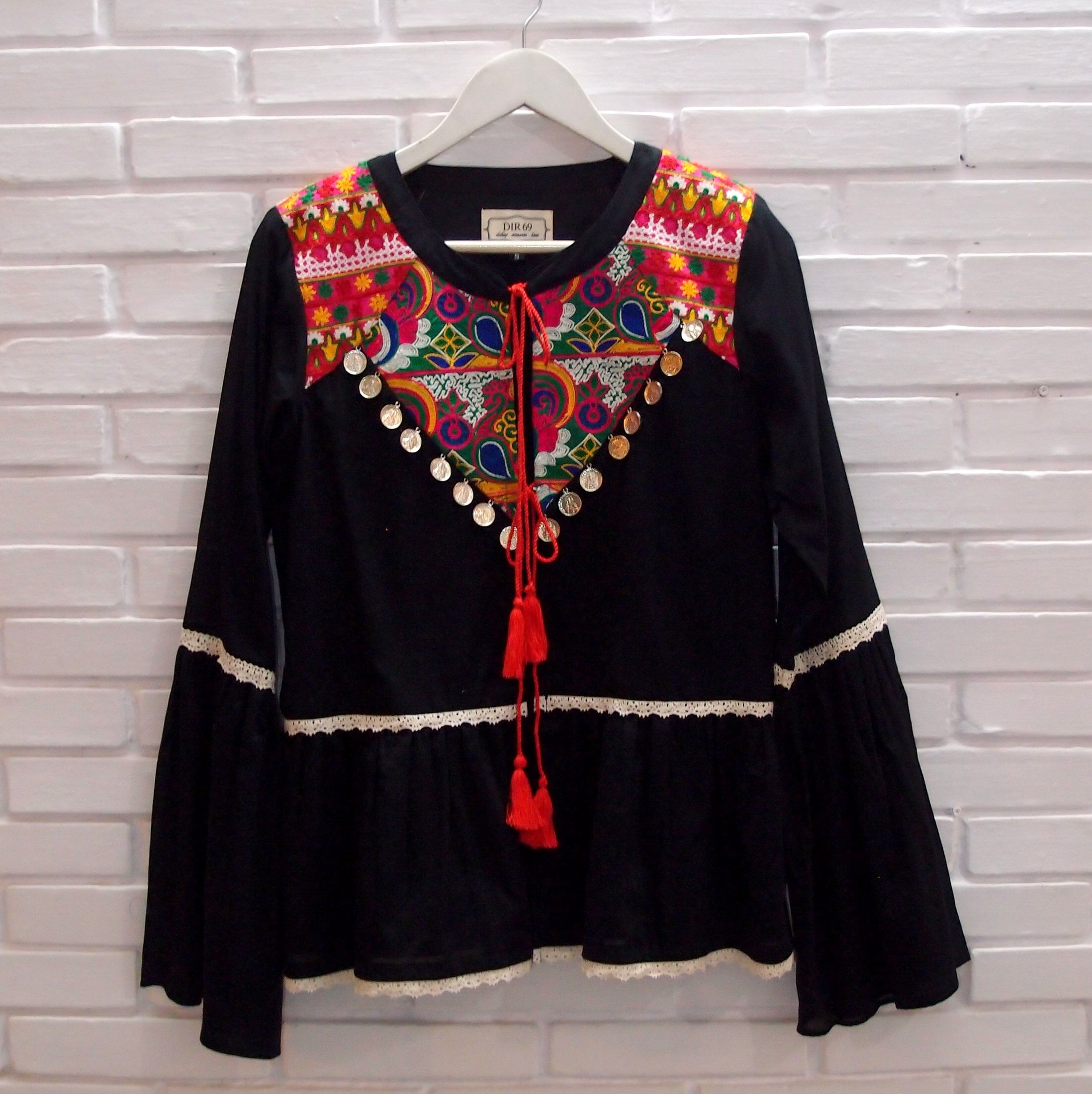 Ropa boho ropa hippie blusa hippie desgaste del centro | Etsy