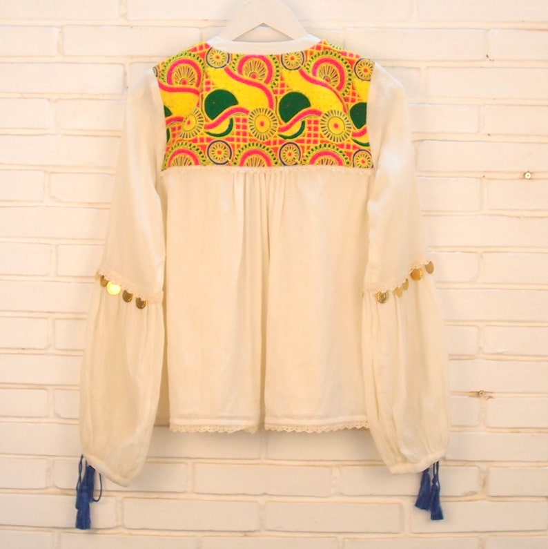 Boho chichippie clotheshippie blousebohemian | Etsy