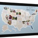 Personalized 50 States Photo Map A Unique USA Travel Collage - Etsy