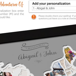 Personalized 50 States Photo Map - A Unique USA Travel Collage - Etsy