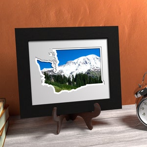 Washington Photo Map - Etsy