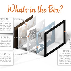 Personalized 50 States Photo Map - A Unique USA Travel Collage - Etsy